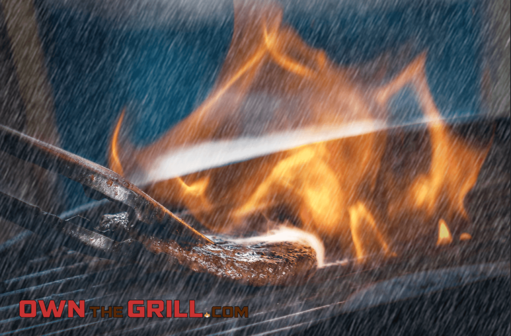 Grilling In The Rain - Top Tips & Guide | Own The Grill